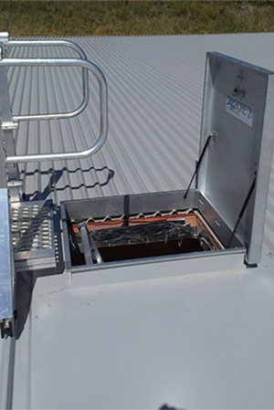 Roof access hatches Taranaki, Ladder fall arrest Kapiti