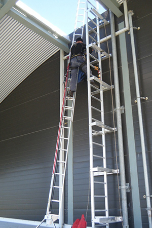 Roof access hatches Taranaki, Ladder fall arrest Kapiti