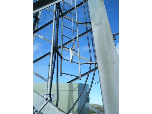Vertical ladder fall protection Wellington, Waikato